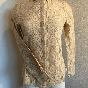 Tops | Kettlewell Ladies Extra Small Lace Blouse | Poshmark